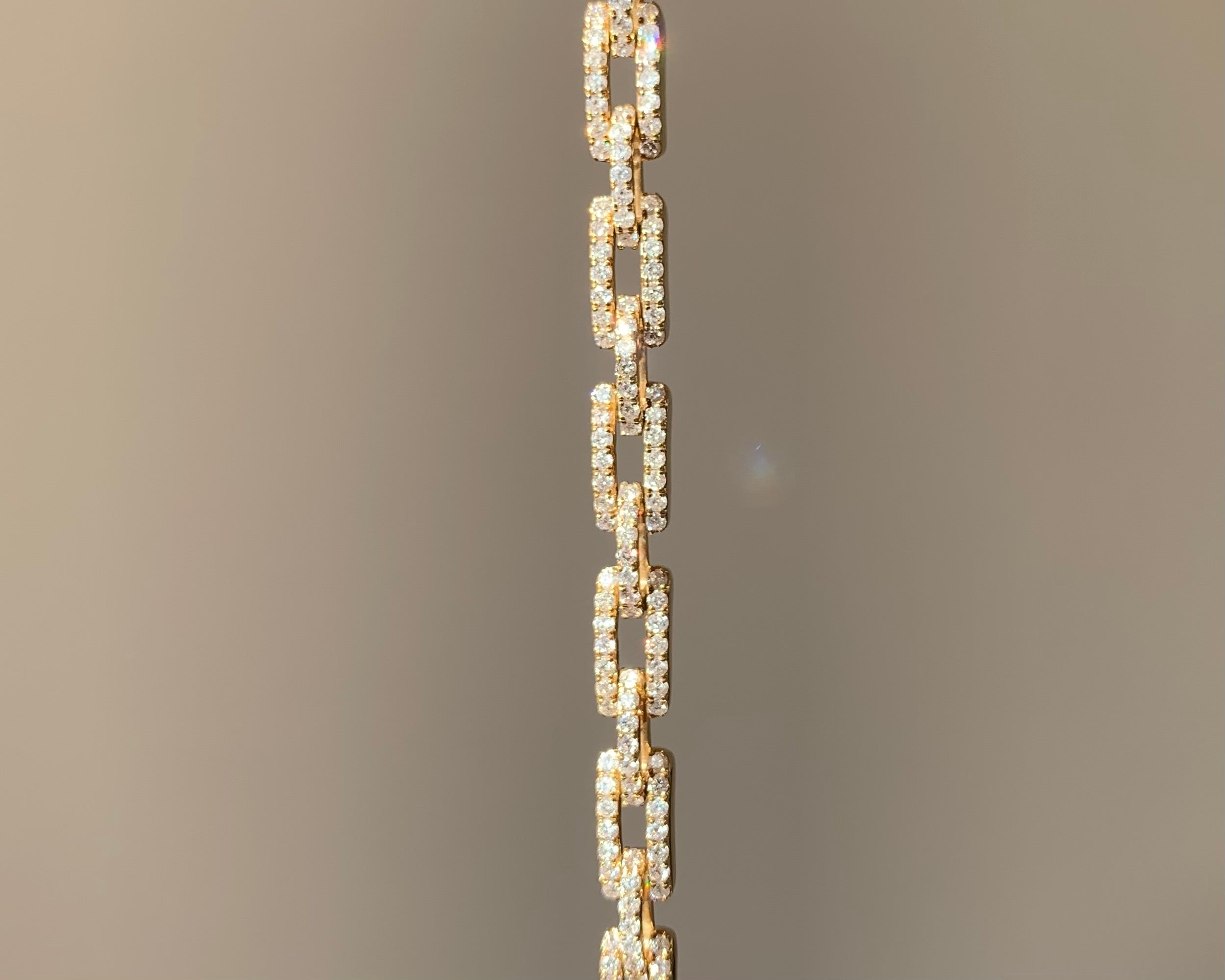 3ct Diamond Link Bracelet – CARAT & CHAIN